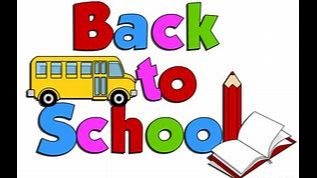 Back To School - Wednesday, September 6th **Staggered Start Times**