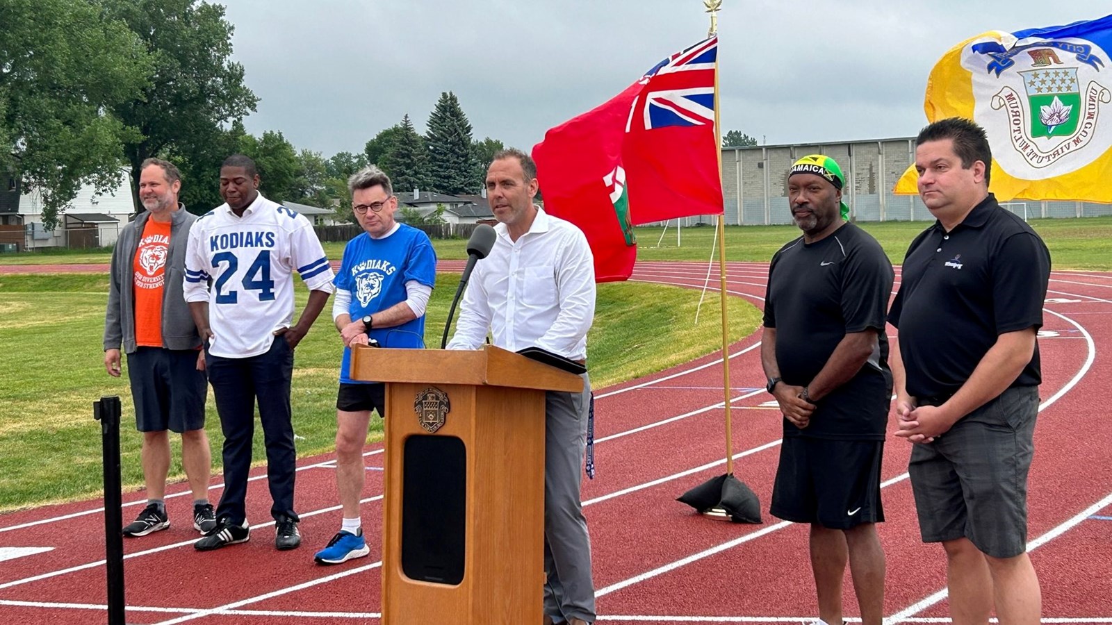 River East Collegiate Celebrates Revitalized Racetrack