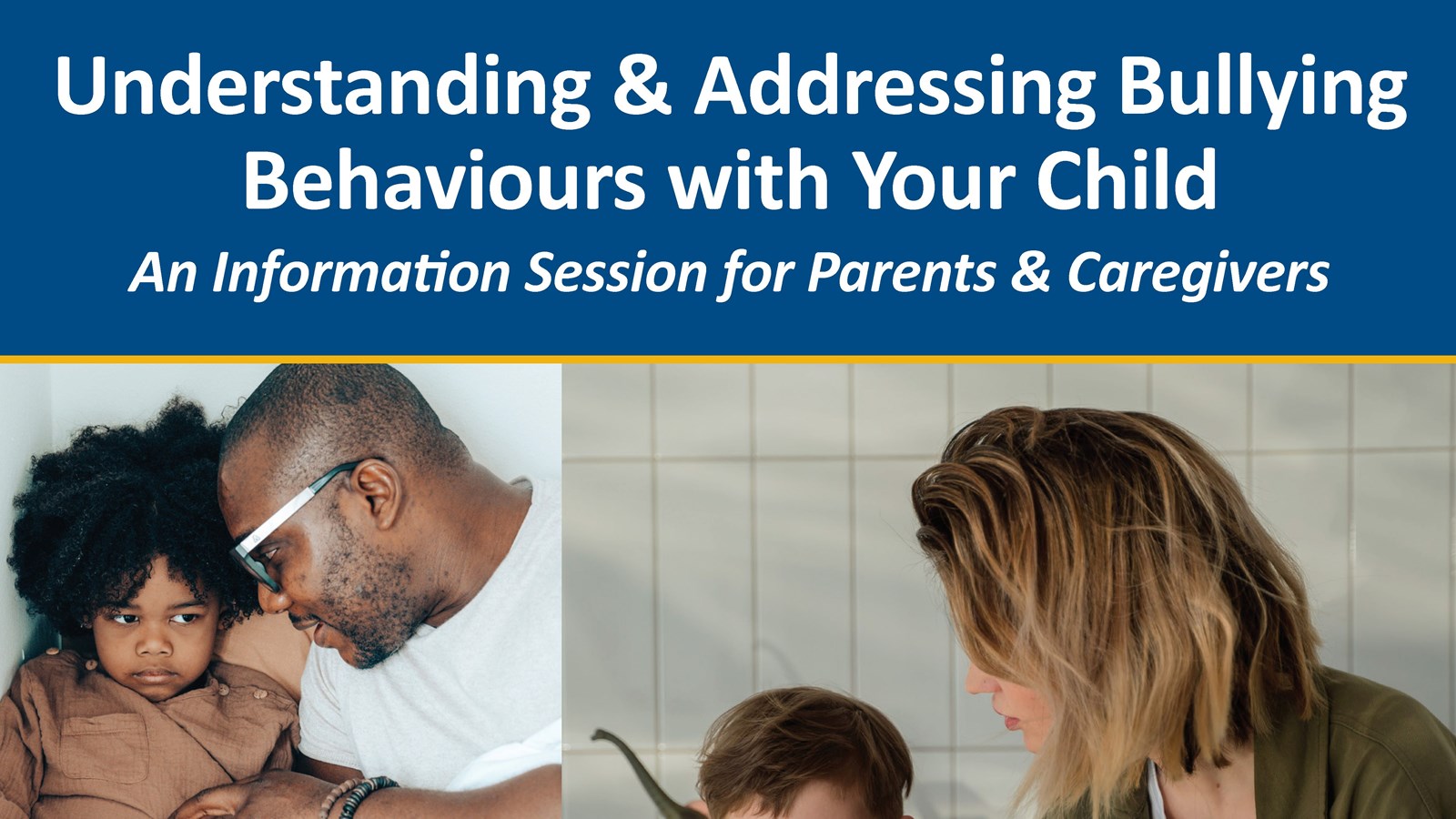 Understanding & Addressing Bullying Behaviours with Your Child